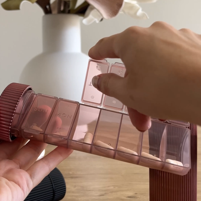Morning, Noon & Night Pill Organiser Bundle | Stylish Pill Box